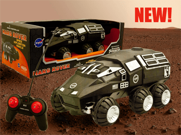 MOONBASE CENTRAL: New Mars Rover Toy