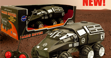 MOONBASE CENTRAL: New Mars Rover Toy
