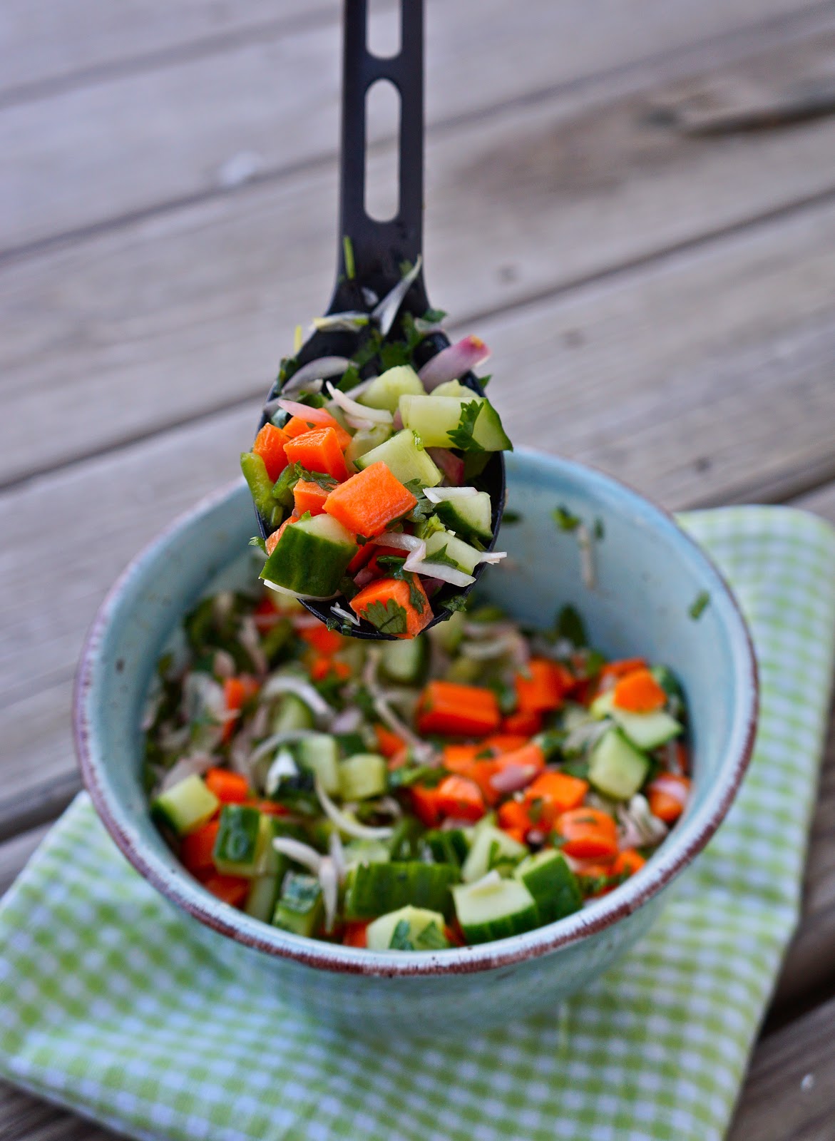 Acar Timun / javanese cucumber and carrot pickle