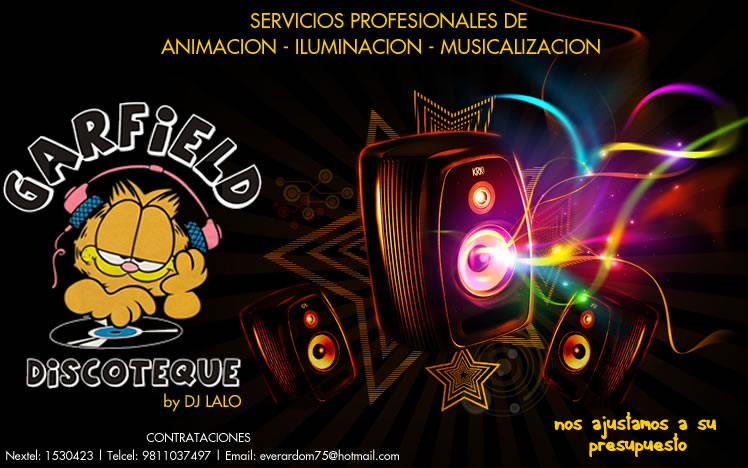 GARFIELD DISCOTEQUE CAMPECHE: DJ LALO EN VIVO ....