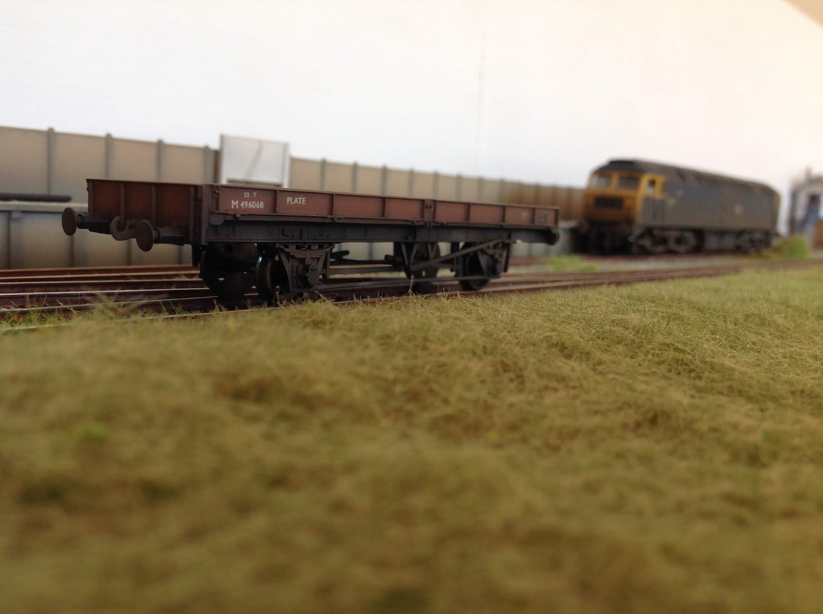 Choppers Railway: Watergate Halt: BR 22t plate wagon