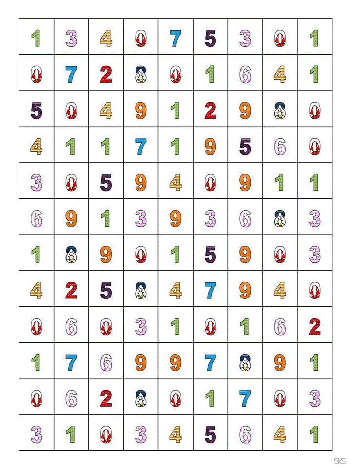 Blog do Amigo Nicola: VAMOS BRINCAR DE CAÇA NÚMEROS?