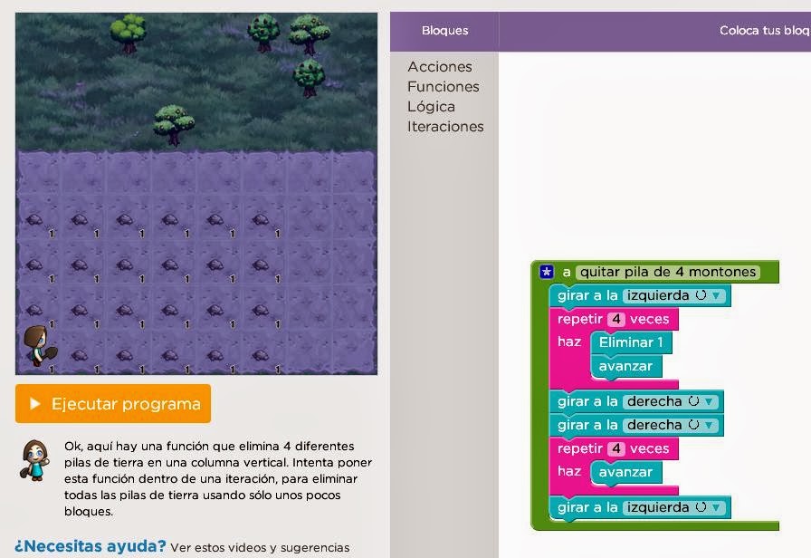 ies gaya noelia: programación con bloques