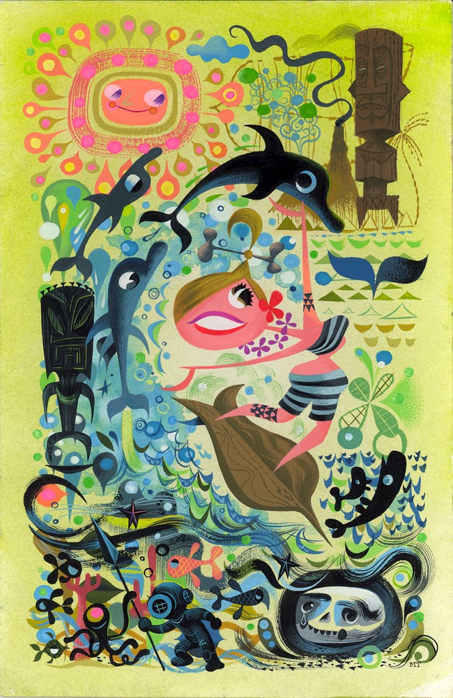 FREAKI TIKI : Tiki Art by Miles Thompson