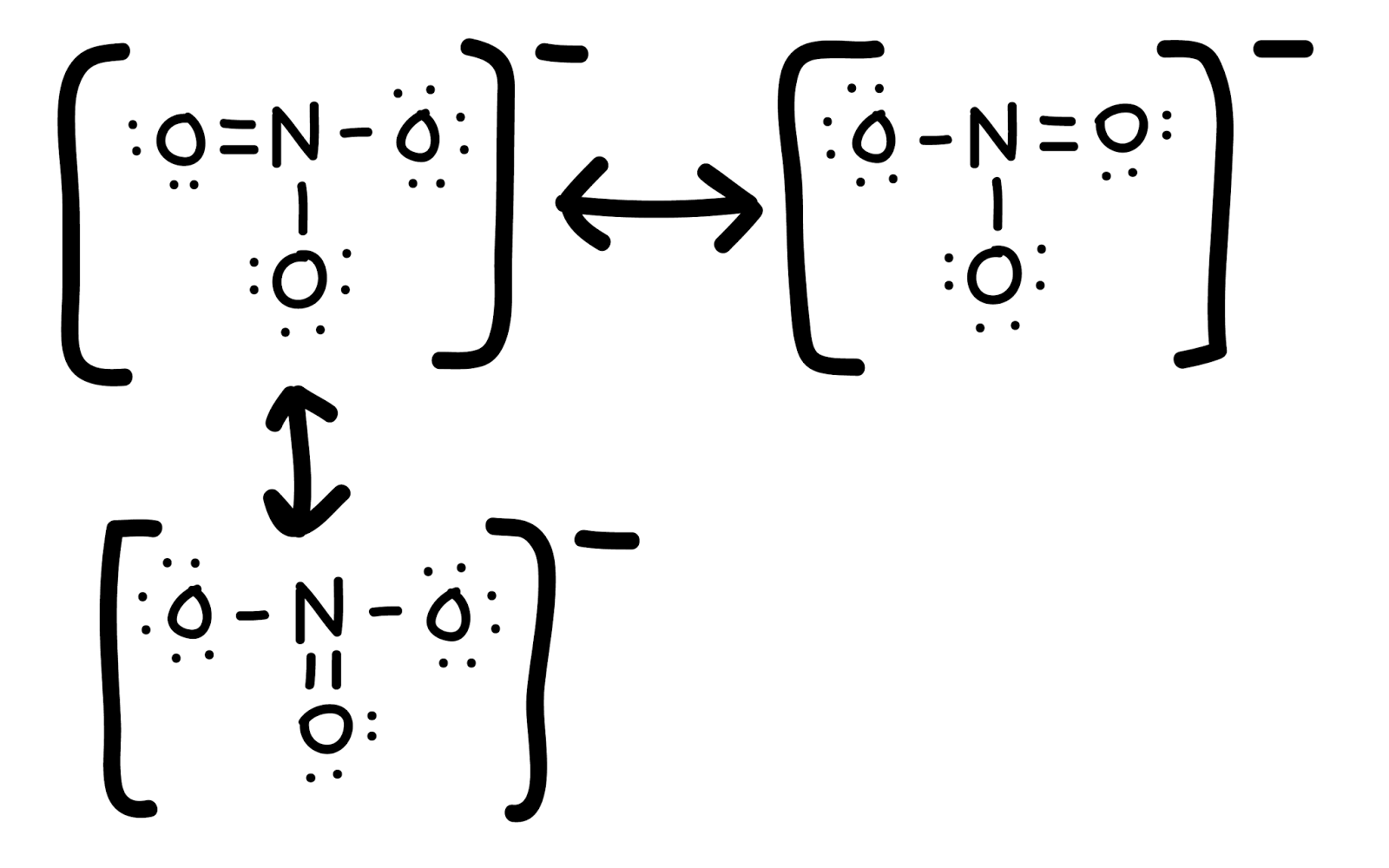 No3-lewis Structure Resonance