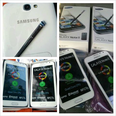 NOTE II mushroom set 98% ori: SAMSUNG NOTE II