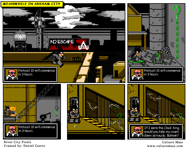 River City Pixels: River City Pixels: Arkham City