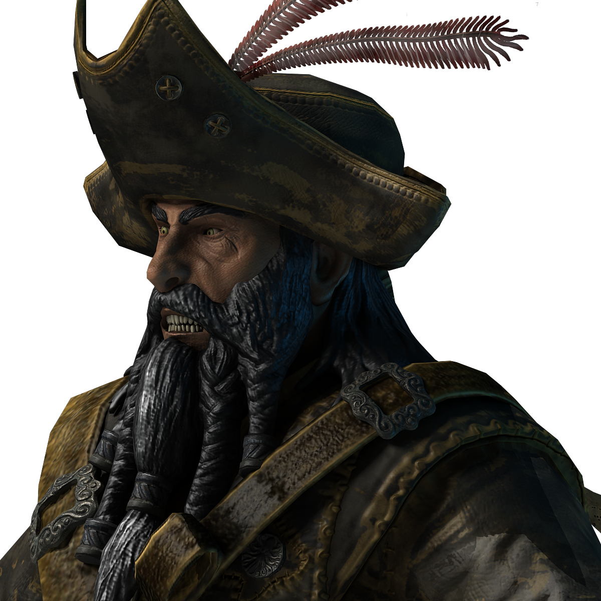 Black Beard: HQ Renders of BlackBeard