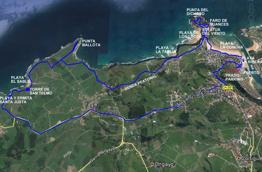 MAR Y MAR : SUANCES: SUS PLAYAS Y SUS ACANTILADOS.