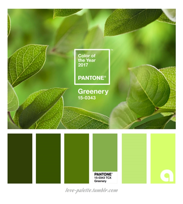 PANTONE: Verde Greenery | Cor Do Ano| - Carolina Sales