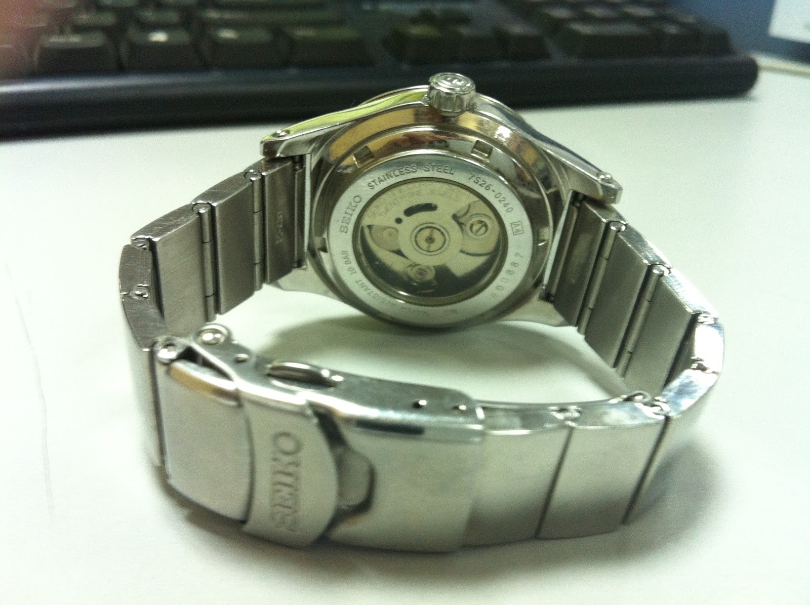 A glitch in the system...: The Seiko S-wave automatic watch. Another ...
