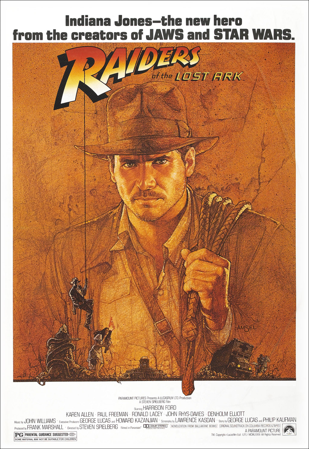 The Geeky Nerfherder Movie Poster Art Raiders Of The Lost Ark 1981