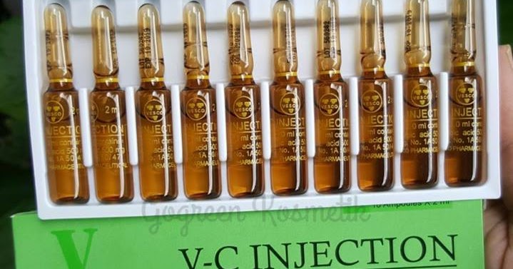 VC Injection Obat Untuk Suntik Putih Vitamin C aman 100% Original ...
