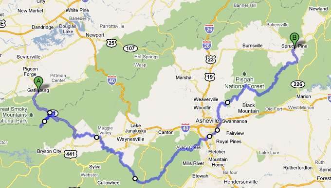 Beemer Boys Motorcycle Trips: Blue Ridge Parkway Heaven