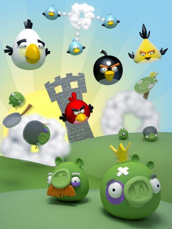 Cosas de Kiko: Angry Birds Fan Art
