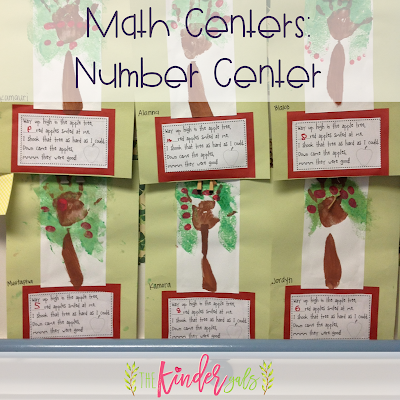 KinderGals: Apple Math Centers