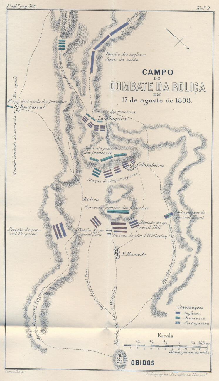 JJ's Wargames: Rolica, August 17th 1808