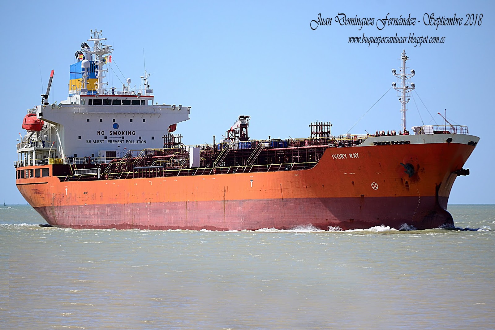 BUQUES MERCANTES A SU PASO POR SANLUCAR DE BARRAMEDA: IVORY RAY - IMO ...