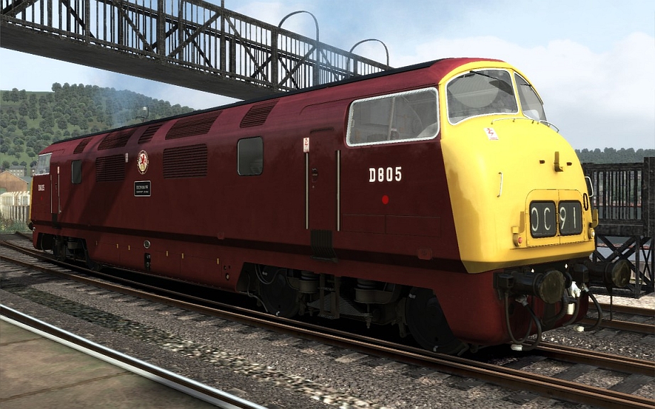 DPSimulation: Class 42 Green-Maroon Full Yellow Repaint - Released