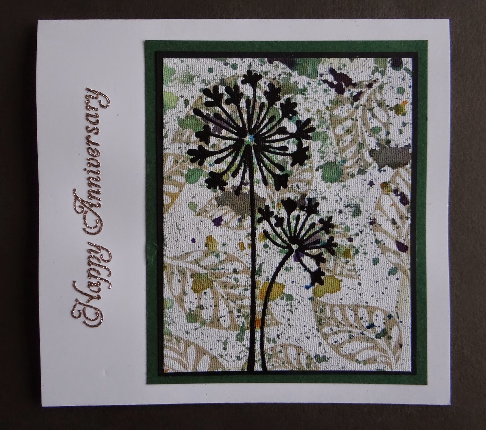 BJCrafty: Sweet Poppy Stencils and Designs by Ryn for my Anniversary Card