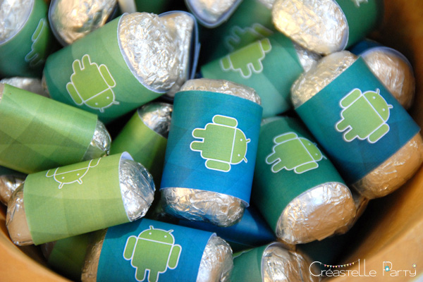 Créastelle Party: Sweet table Android tribute