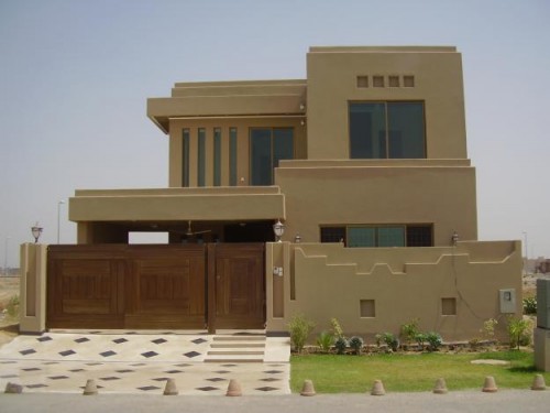 Pakistani modern homes designs front views pictures.