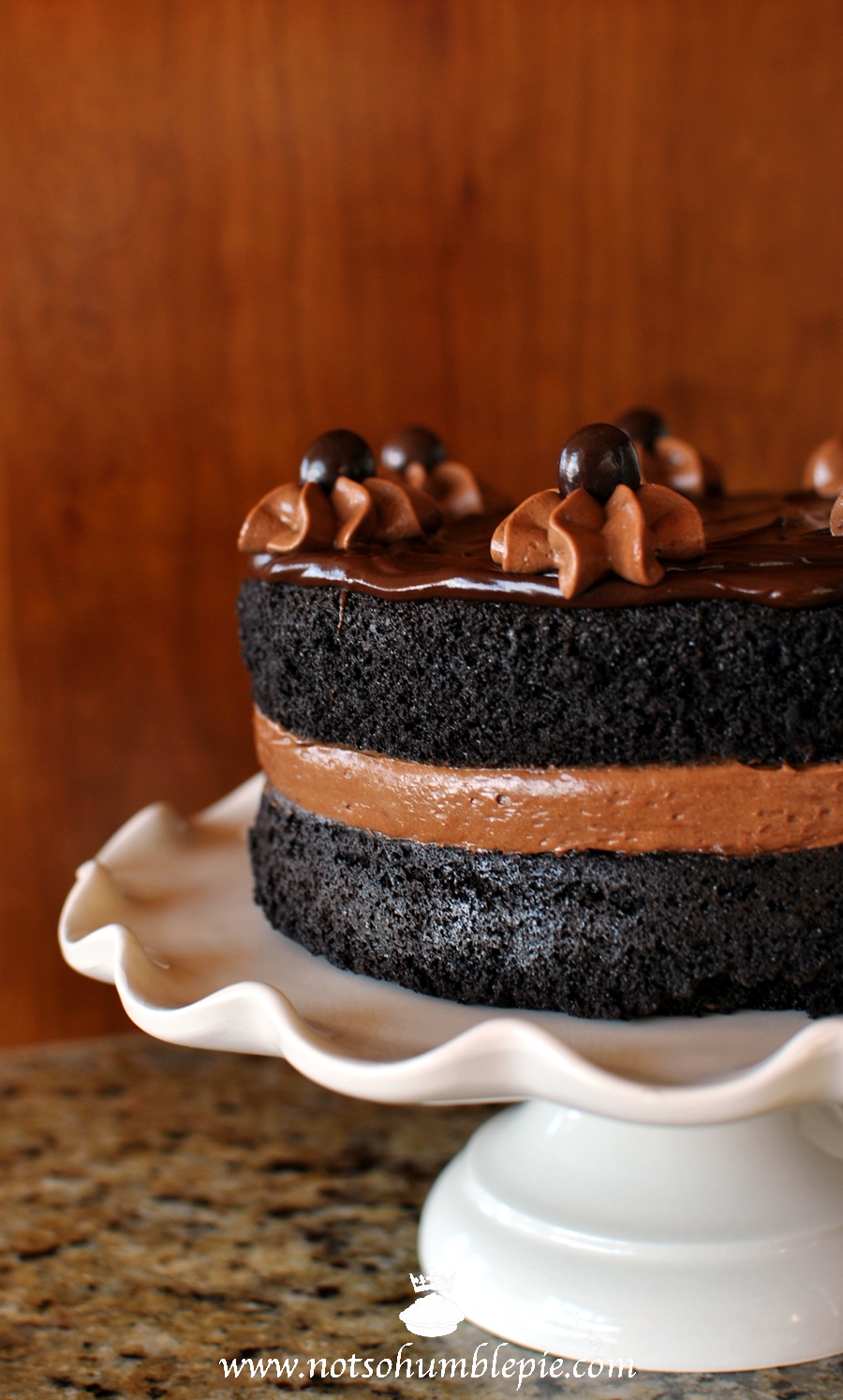 Three Cookies: Bisin is Coming and Midnight Sin Chocolate Cake