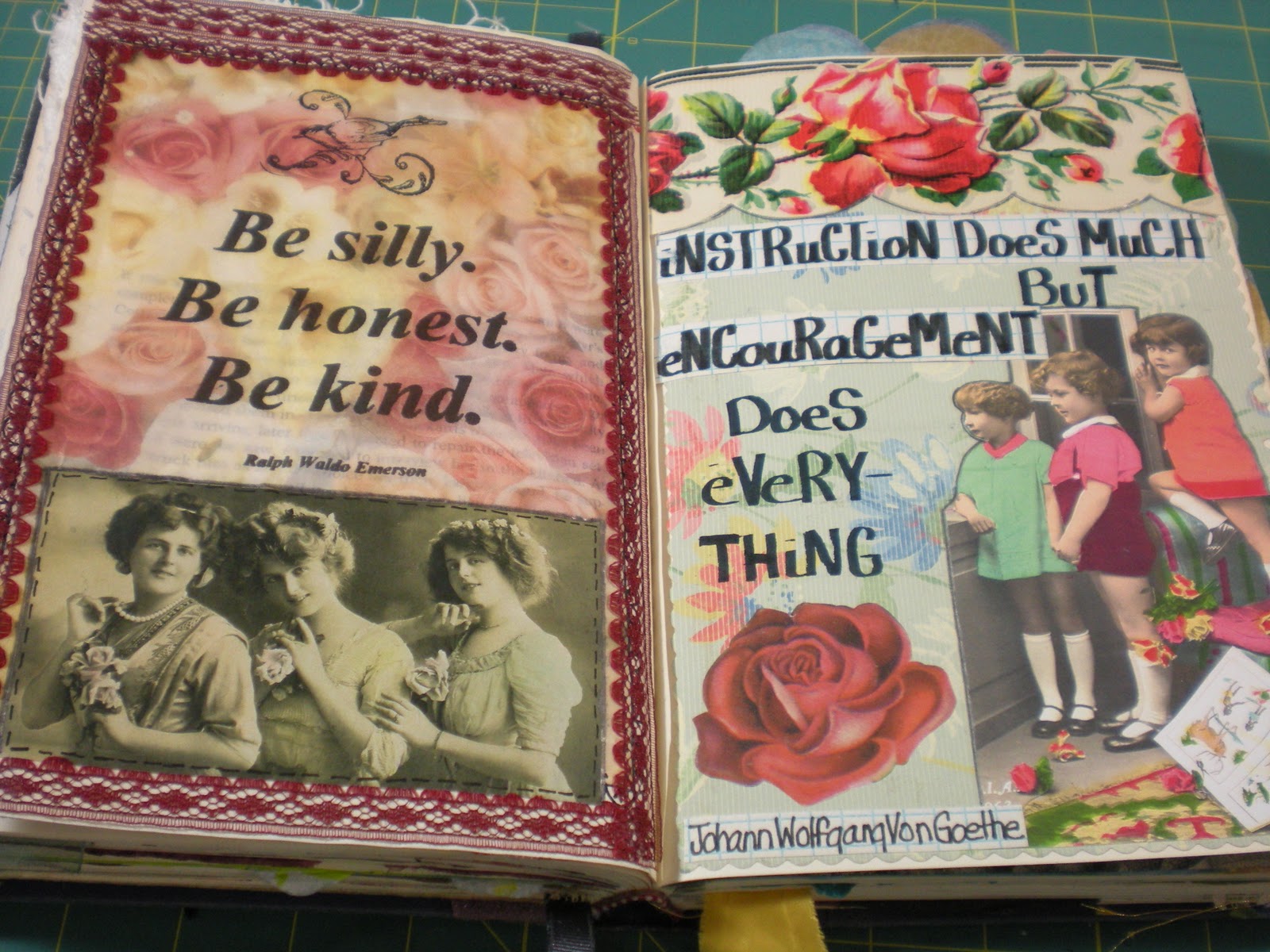 kluless: Altered Book Pages - Good Medicine