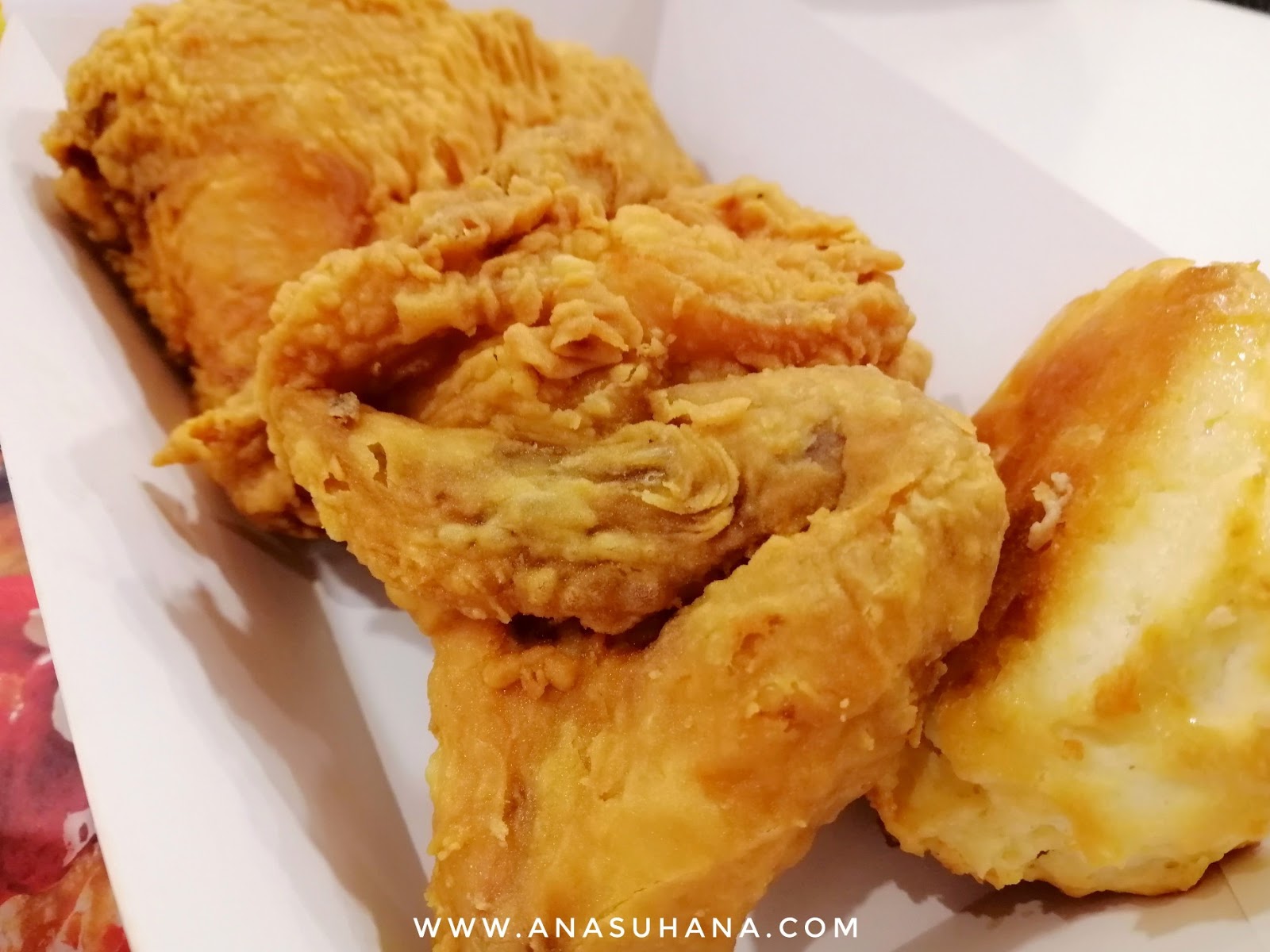 First Time Makan Texas Chicken - Yay or Nay - Ana Suhana
