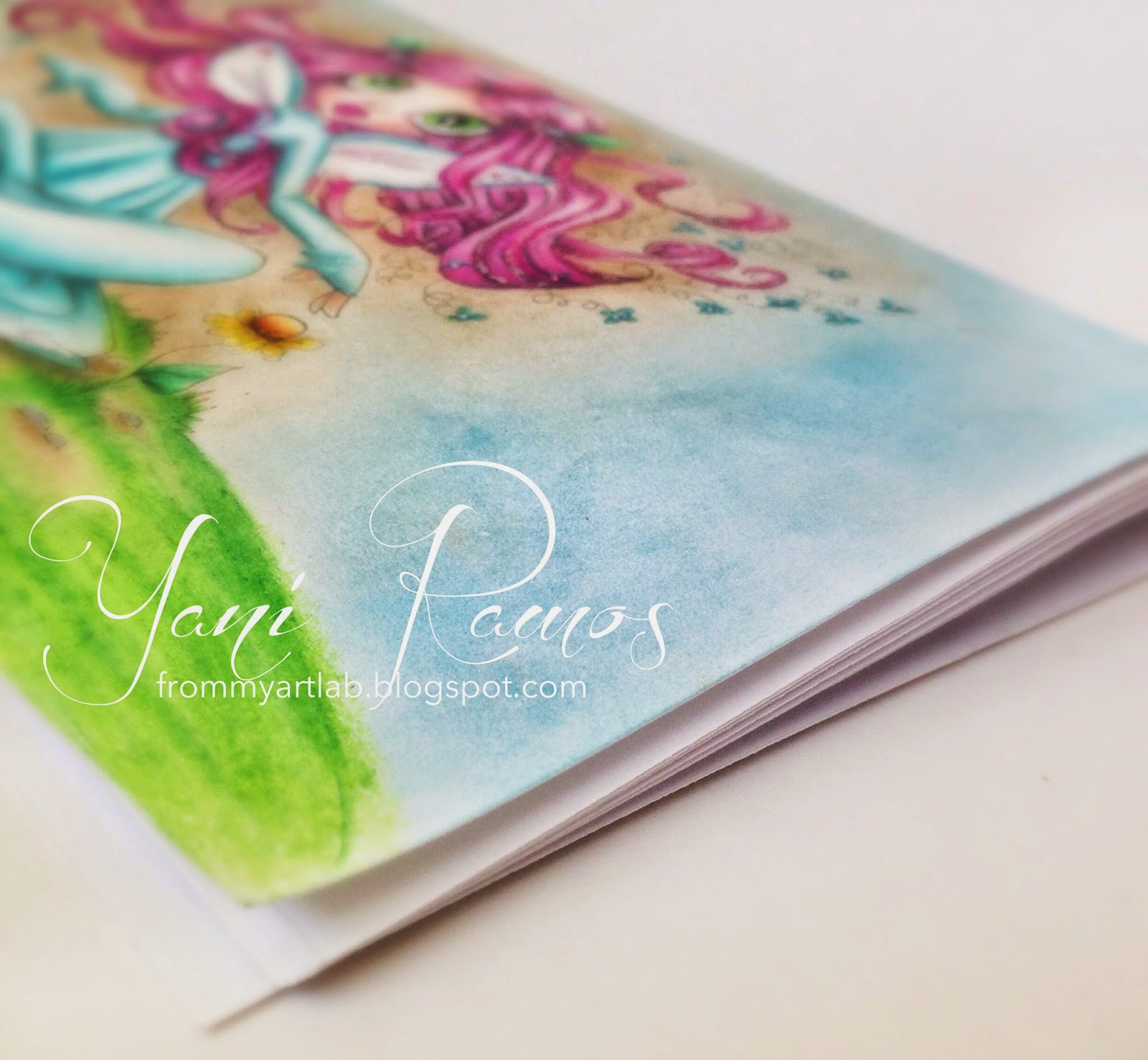 A "Fairy" Notebook ~ From My Art Lab