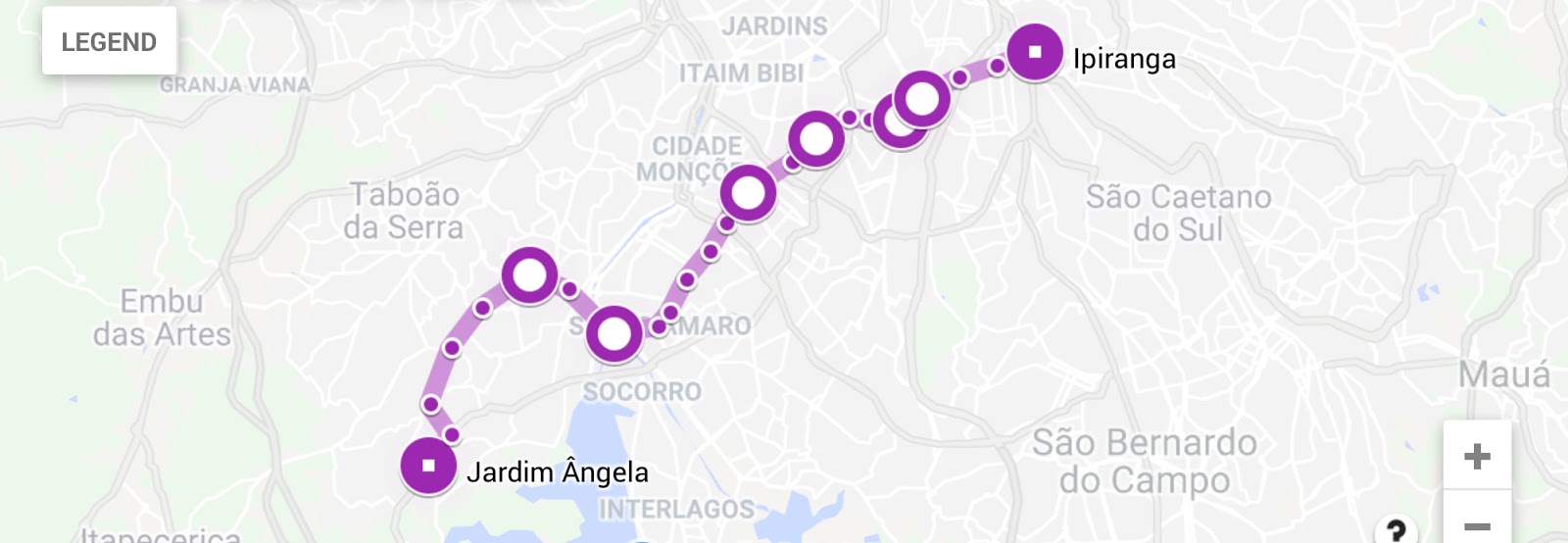 Expansão São Paulo: Linha 5 Lilás