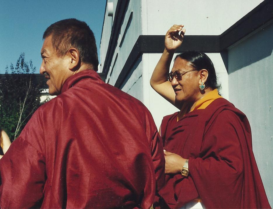 2013 KUNGA RINPOCHE NO BRASIL: LAMA KUNGA E H. H. SAKYA TRIZIN
