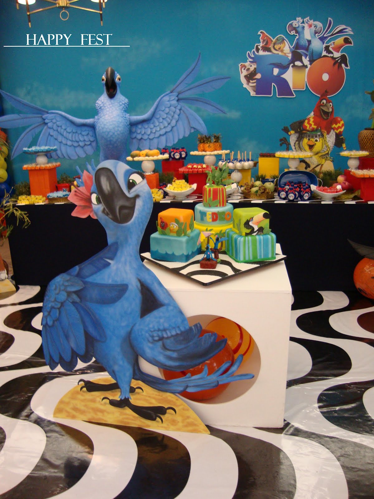 HAPPY FEST: RIO ( BLU E JADE)