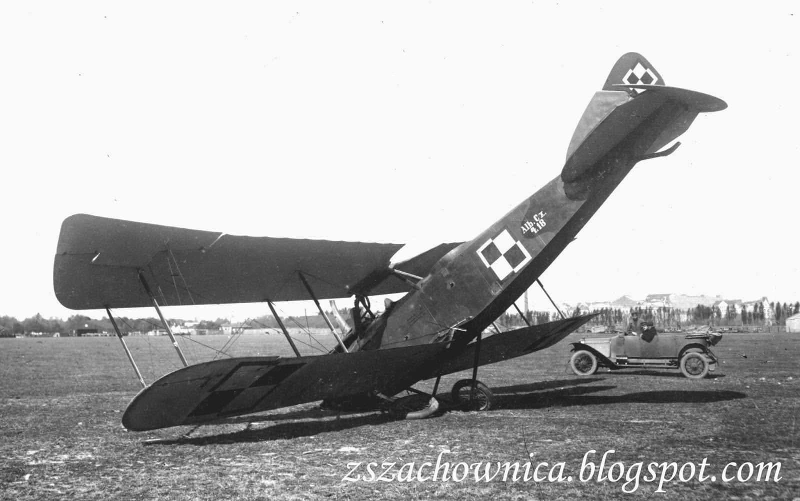 Modele z Szachownicą: Albatros C.X w lotnictwie polskim