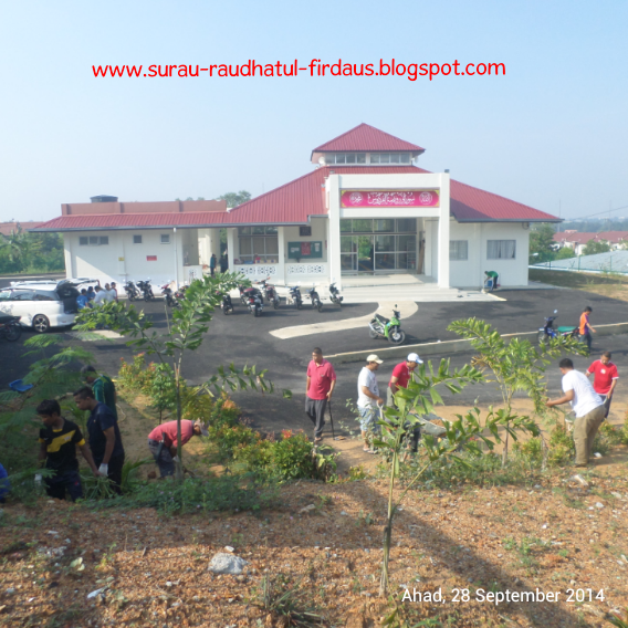 Surau Raudhatul Firdaus: September 2014