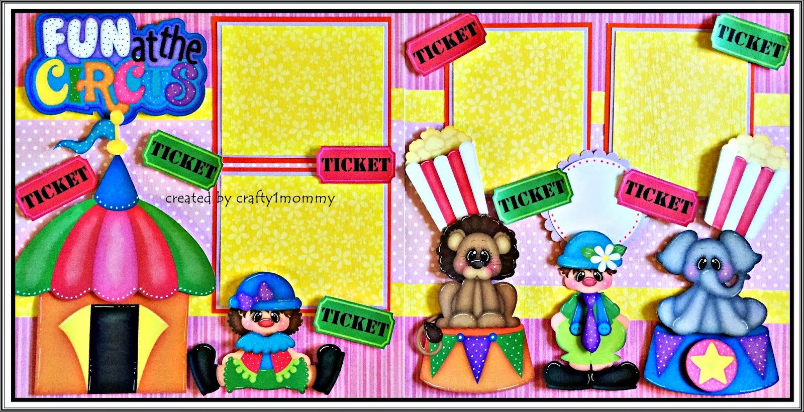 TREASURE BOX DESIGNS: Fun At The Circus