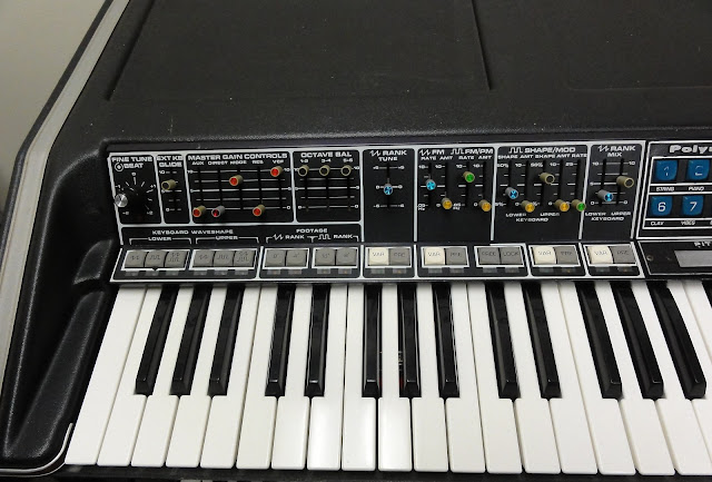 MATRIXSYNTH: Polymoog Synthesizer Professionally Restored SN 1397