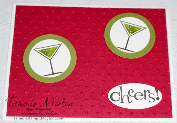 Tammie Stamps: Happy Hour Card