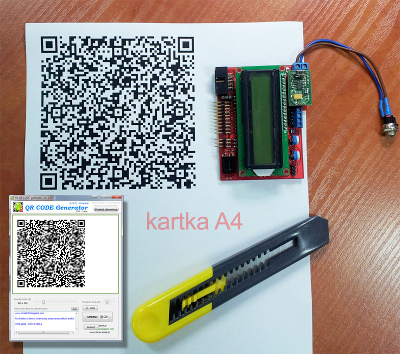 mikrokontrolery avr język c, poradniki, kursy video - eagle: QR CODE ...