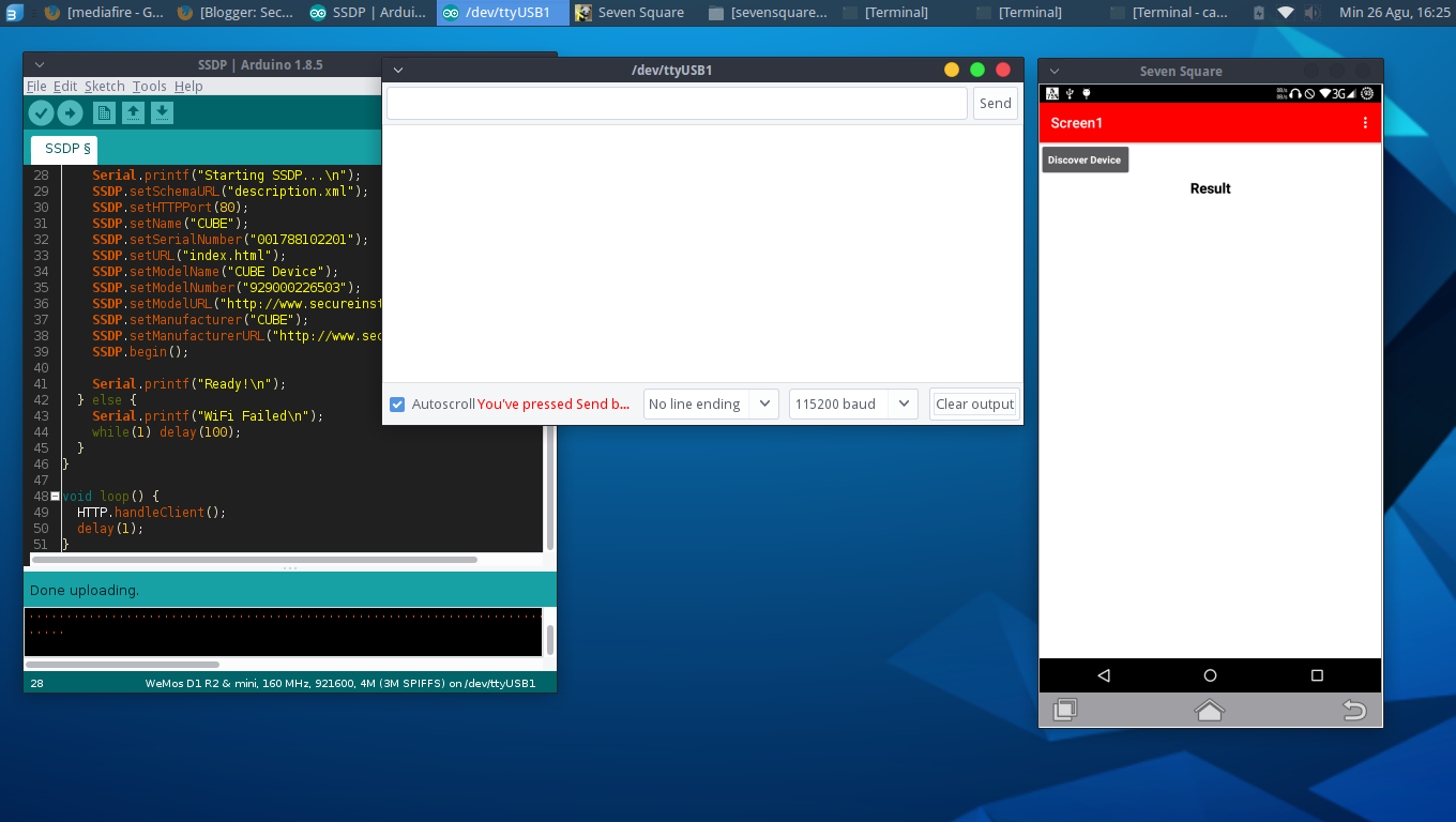 SSDP.jar untuk menguji SSDP example pada ESP8266 - Secure Instrument