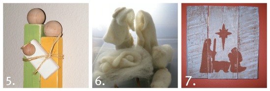 k a l a n i c u t: Etsy Roundup Best of Nativity Scenes