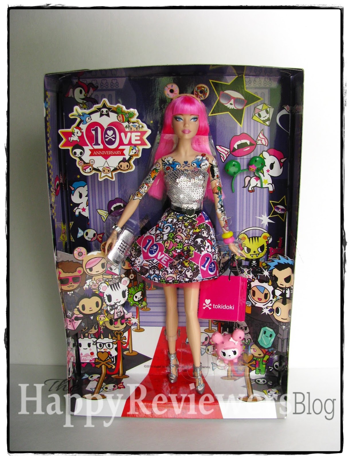 The Happy Reviewers: Review on the new Tokidoki® Barbie® doll