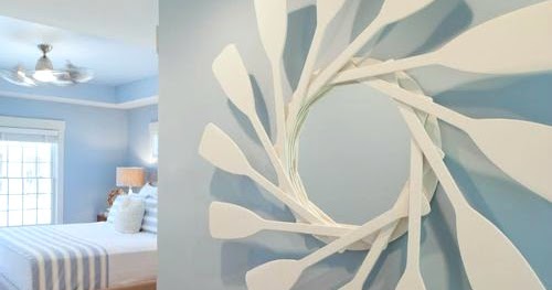 Show Stopping Oar Paddle Mirror