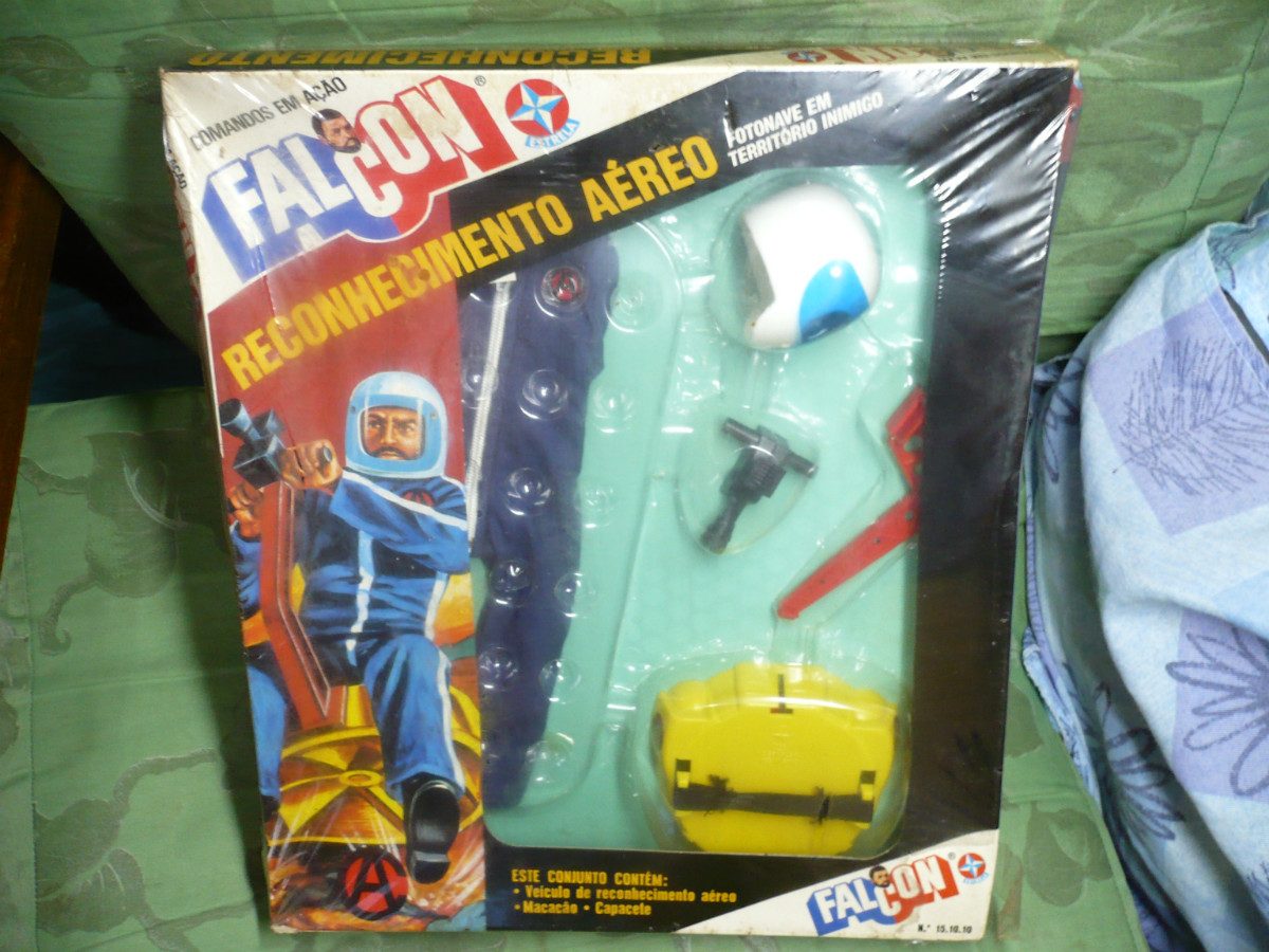BONECO FALCON DA ESTRELA: COLEÇÃO PESSOAL FALCON ESTRELA