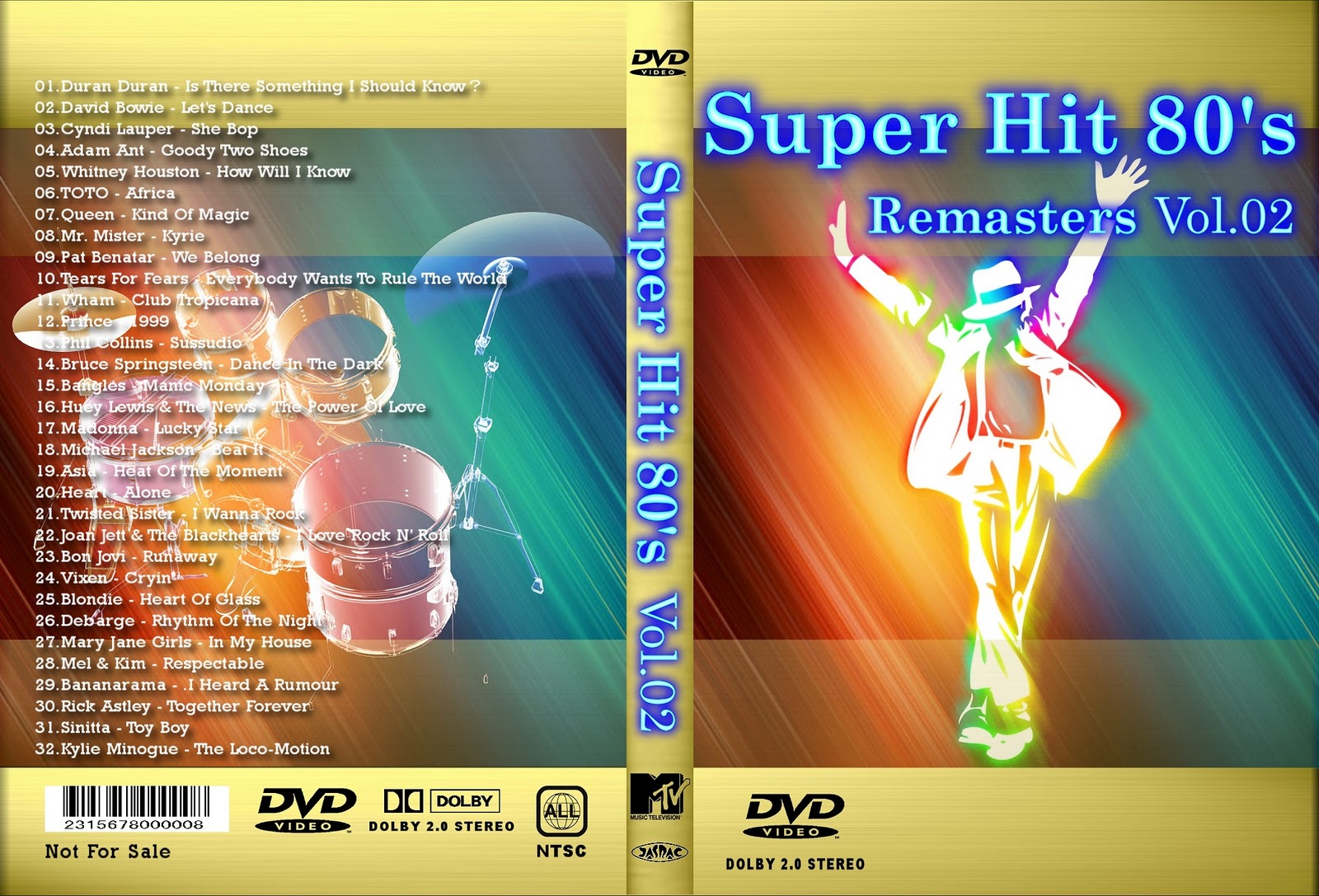 riodvdmusic: Super Hit 80s Remasters 02