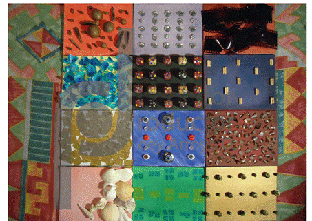 La Psicología de los colores: Fundamentos del diseño: La textura