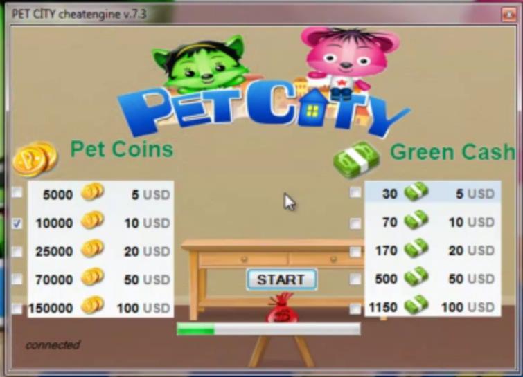 Hacks and Cracks : Pet City Cheats and Hack