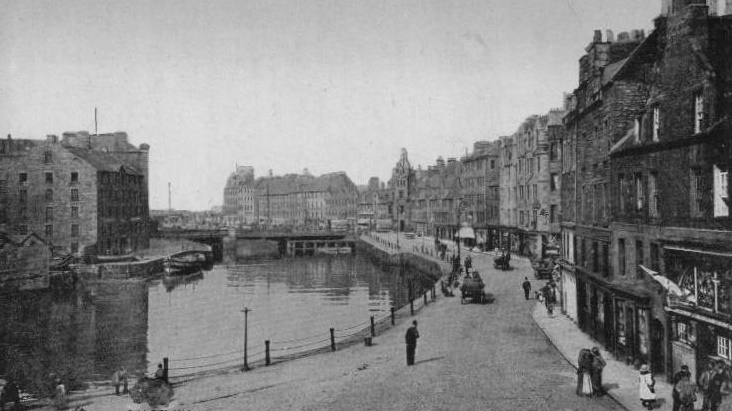 Tour Scotland: Old Photographs Leith Edinburgh Scotland
