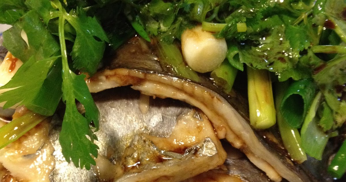 Steamed Gem Fish with soy sesame sauce