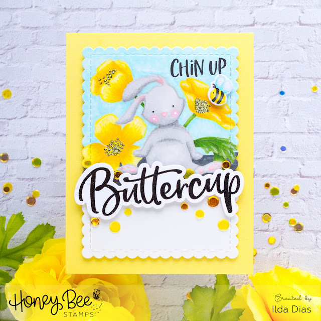 I Love Doing All Things Crafty: Chin Up Buttercup Bunny | No Line ...